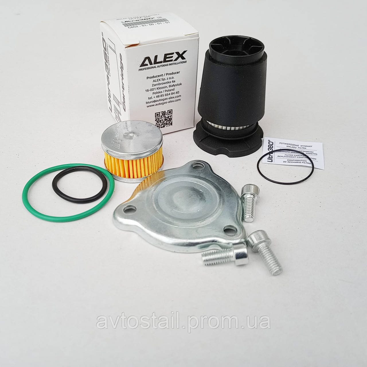 Alex Ultra 360+Tomasetto (20\35\16) комплект фільтрів ГБО Туреччина (ID ...