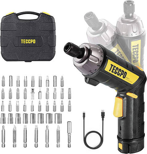 Мини-аккумуляторная отвертка TECCPO 6 Нм,Шуруповерт, Amazon, Германия ...