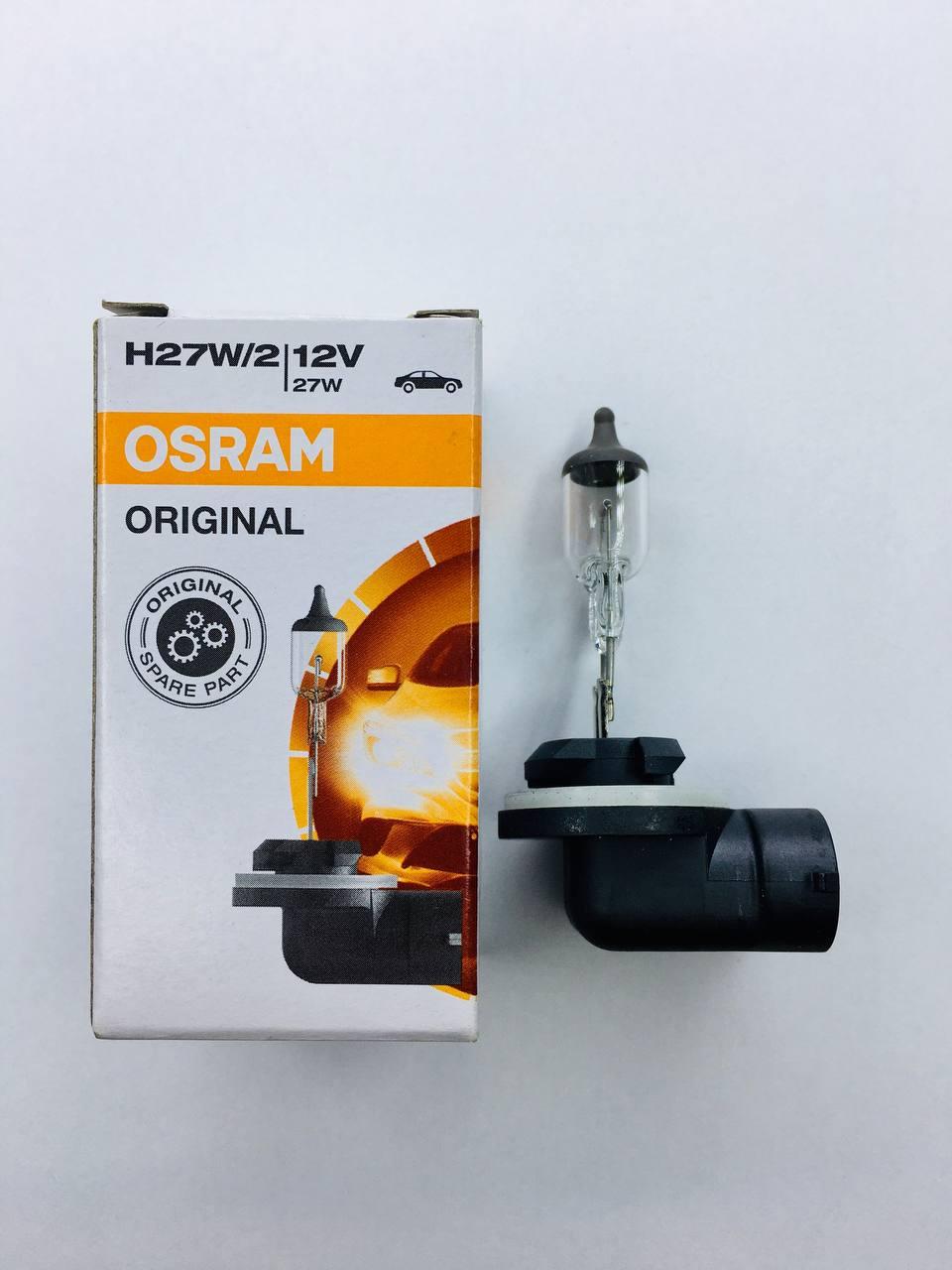 Автомобильная галогенная лампа OSRAM H27W/2 12V 27W PGJ13, цена 182 грн — Prom.ua (ID#1764482623)