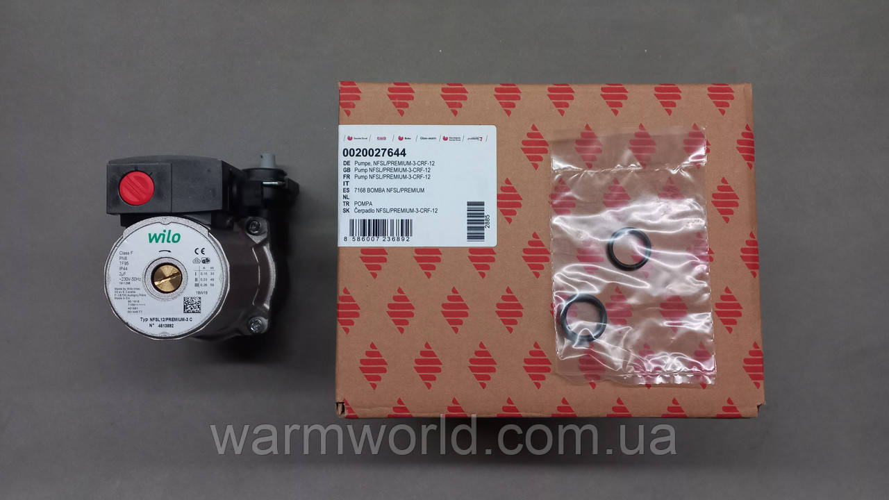 0020027644 Насос Wilo Леопард, Тигр /17 NFSL/PREMIUM-3-CRF-12 Protherm ...