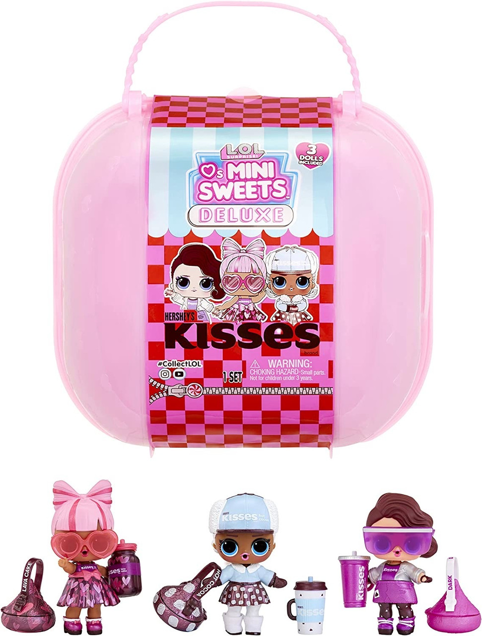 Чемодан LOL Surprise Loves Mini Sweets Deluxe Kisses — Купить Недорого ...
