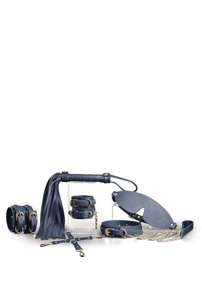 Набор для BDSM 6 Предметов BONDAGE COUTURE 6 PIECE KIT BLUE — Купить ...
