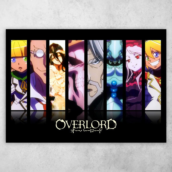 Аніме Плакат Постер "Оверлорд / Overlord" №6 — Купити Недорого на Bigl ...