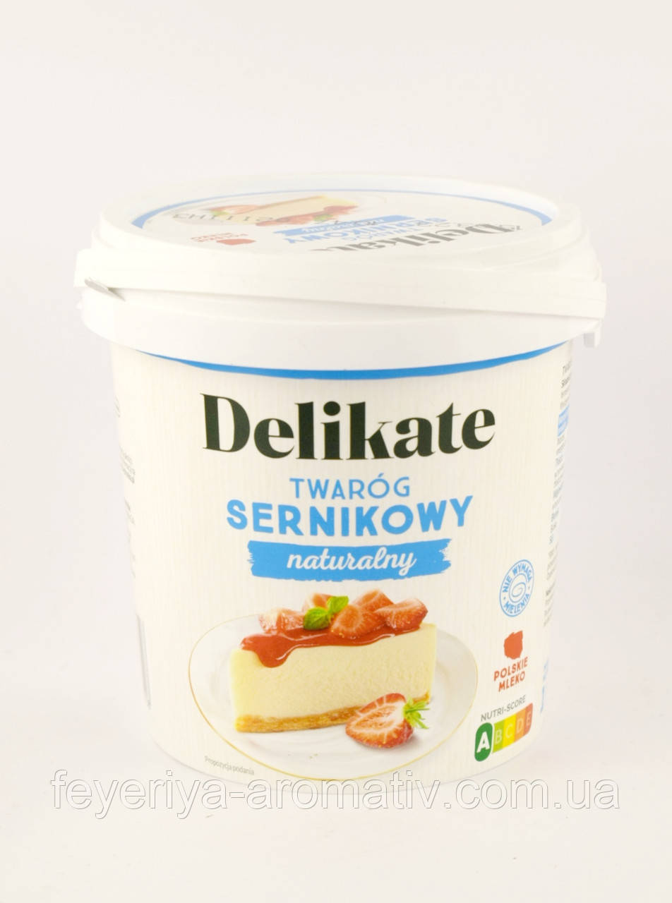 Сир творожний Delikate Twarog Sernikowy Naturalny 1 кг Польща (ID ...