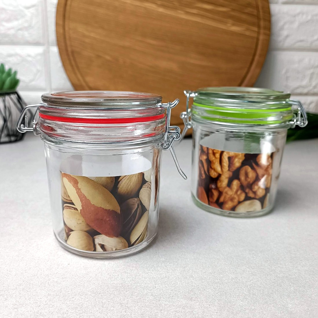 Скляна банка з бугельним замком 300мл ціна купити в Україні від компанії «Посуд Сервіс [id