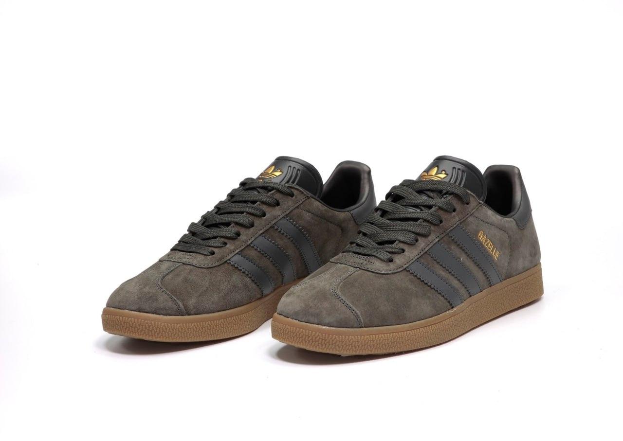 Мужские Кеды Adidas Gazelle Shoes Кроссовки Адидас Газели коричневые ...