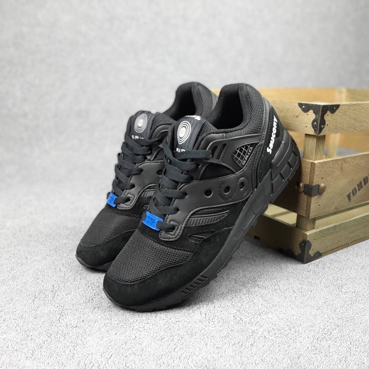 Купить Саукони Грид СД Кроссовки мужские весна лето черные Saucony Grid ...