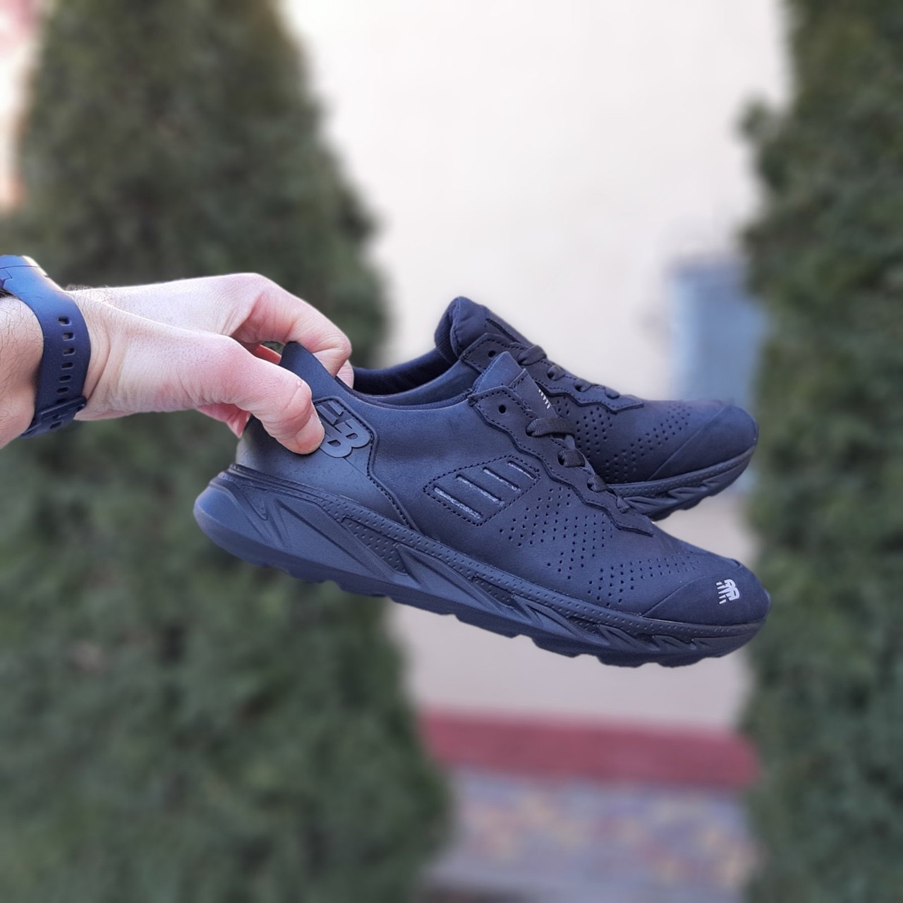 Купить Нью Баланс Весенние кроссовки мужские черные New Balance ...
