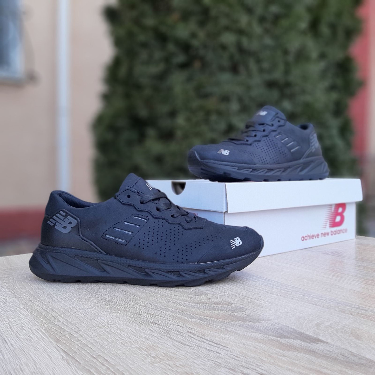 Купить Нью Баланс Весенние кроссовки мужские черные New Balance ...