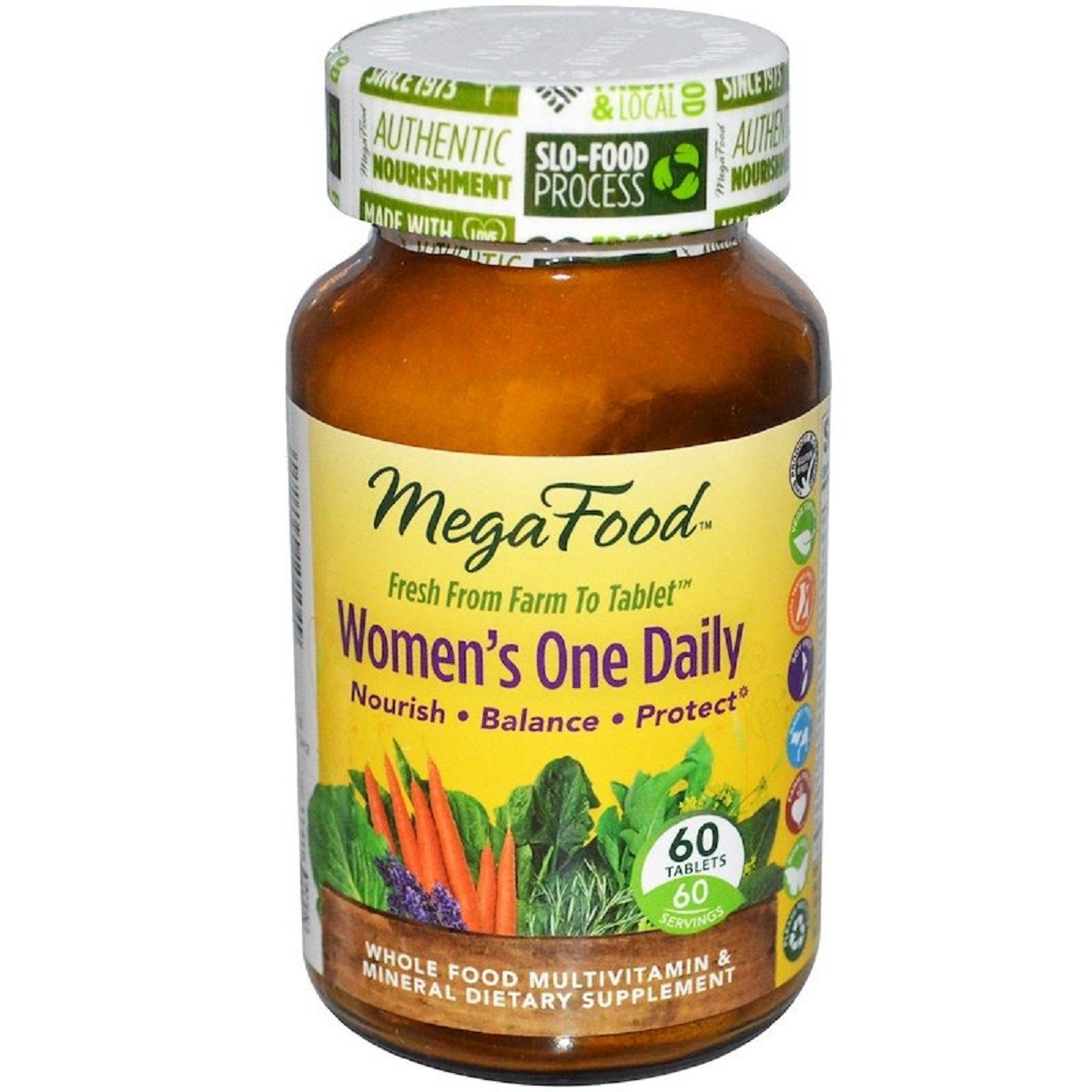 Мультивитамины для Женщин Women’s One Daily MegaFood 60 Таблеток ...