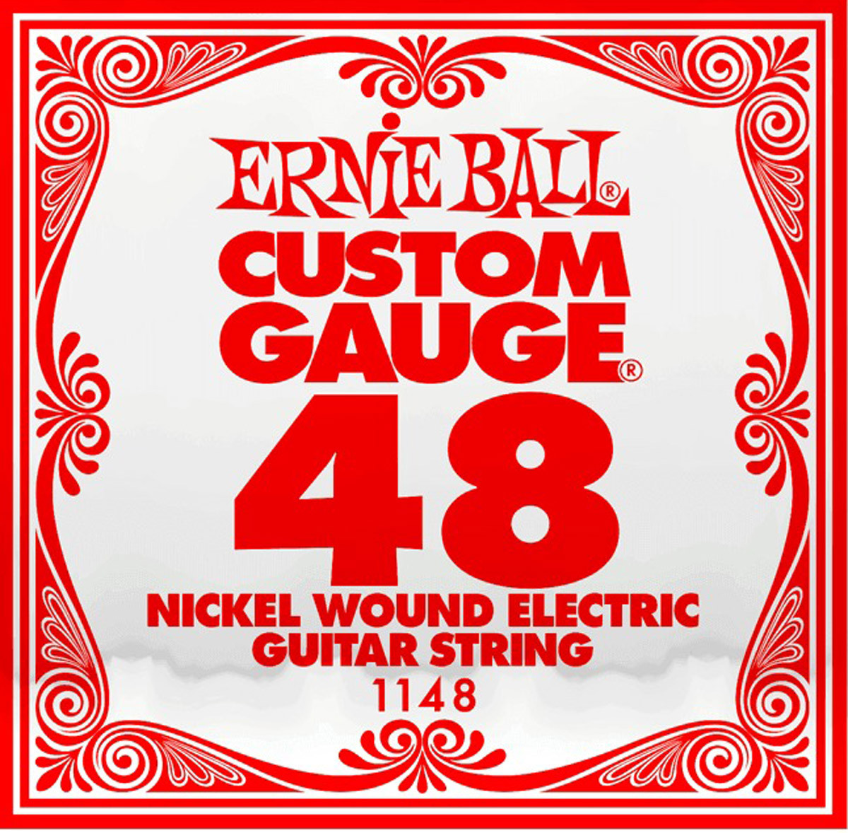 Струна Ernie Ball 1148 Nickel Wound Electric Guitar String .048 ...