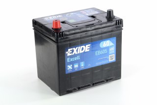 Аккумулятор 60Ah-12v Exide EXCELL(230х172х220),L,EN480 Азия,EB605 ...
