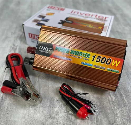 Перетворювач напруги, 12V інвертор автомобільний, AC/DC 1500W 12V SSK UKC EH (ID#1765779922 ...