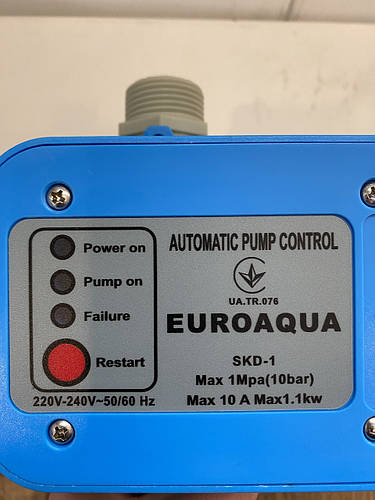 Автоматика для насоса пресс-контроль с защитой от сухого хода EUROAQUA SKD - 1 (ID#1765875394 ...