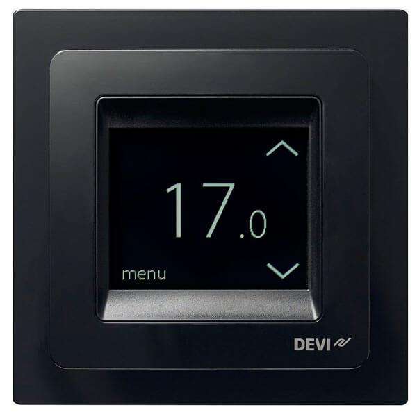Терморегулятор DEVI Devireg Touch Black (Чорний) (140F1069) — Купити Недорого на Bigl.ua ...