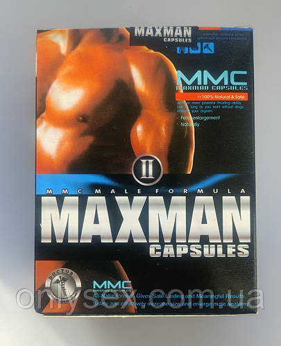 Купить MaxMan II препарат для потенції і чоловічого здоров'я в капсулах ...