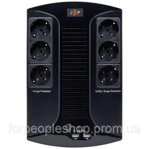 UPS для комп'ютера LogicPower LP 850VA-6PS (4325) (ID#1267387303), ціна ...