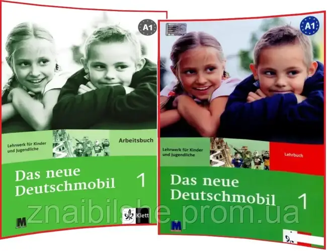 Das neue Deutschmobil 1 Lehrbuch + Arbeitsbuch (Підручник + зошит) (ID ...