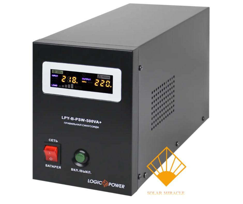 Источник Бесперебойного Питания Logicpower LPY-B-PSW-500VA+ (350W) 5A ...
