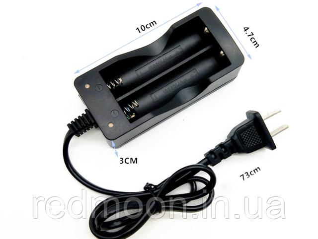 Купить Зарядное устройство для 2 аккумуляторов 18650, MS-202A / Зарядка для двух литий-ионных ...