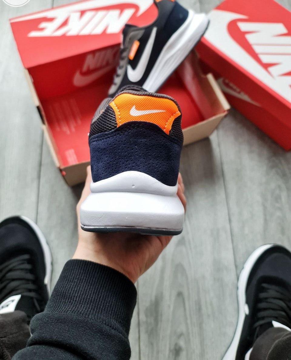 Кросівки чоловічі Nike на Пінці Сині з Білим Легкі Найк Піна 42 розмір ...