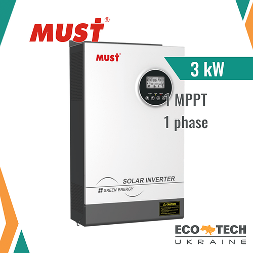 Гибридный инвертор MUST PH18-3024 PRO (MPPT) (ID#1766412739), цена ...