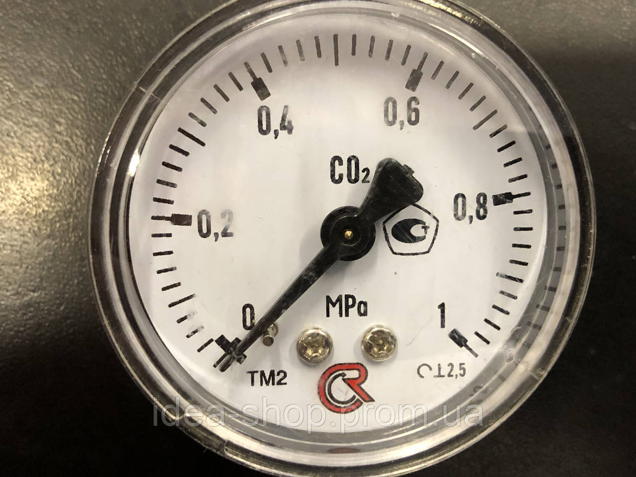 Купити Манометр вуглецевих вуглециків 1 Мба, 10Атм, кгс/см2, Ф50м М12х1 ...