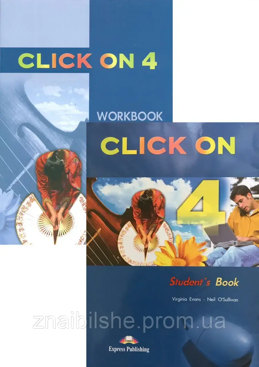 Купити Click On 4 Student's Book + Workbook (підручник + зошит), ціна ...