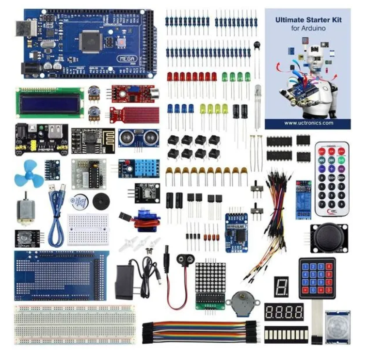 Великий набір Arduino в Кейсі Mega 2560, ціна 1797 грн — Prom.ua (ID ...