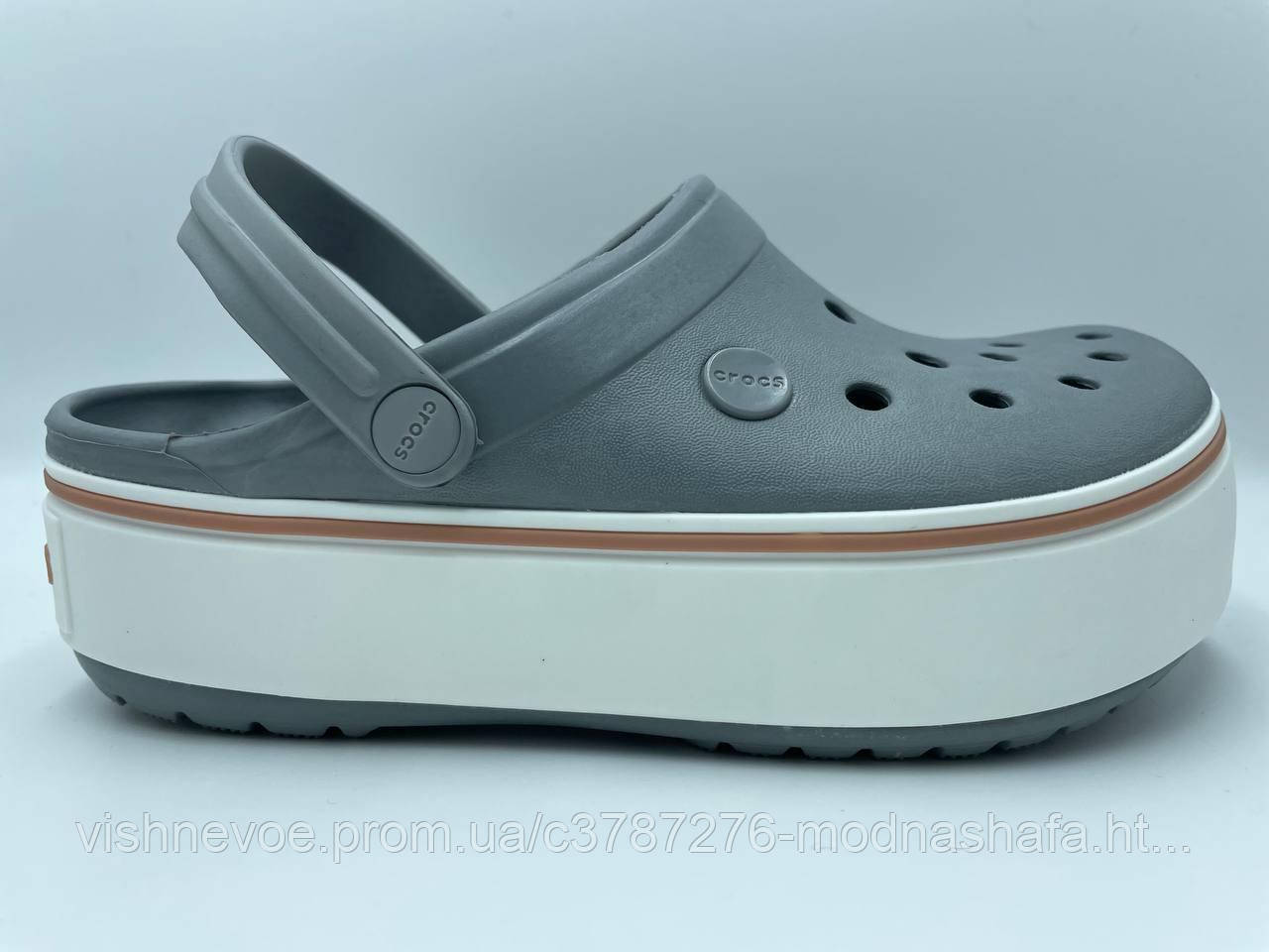 Кроксы Crocs Platform Grey — в Категории "Женская Ортопедическая Обувь ...