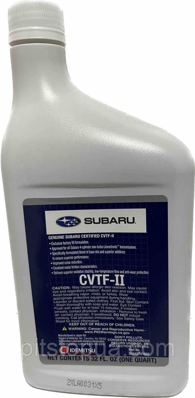 Купити Subaru CVTF-II, 0.946 L, SOA427V1660, ціна 819.97 ₴ - Prom.ua ...