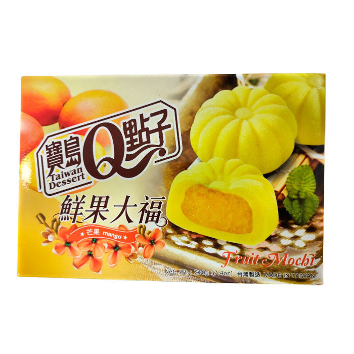 Пирожные Моти Fruit Mochi Mango Taiwan Dessert 210g (1358), цена 329 грн — Prom.ua (ID#1767023687)
