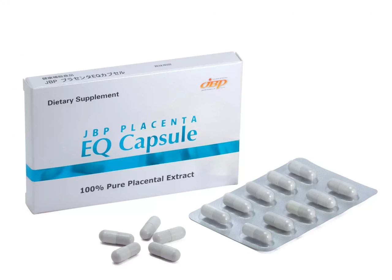 JBP Placenta EQ Capsule Японский экстракт плаценты лошади 20 шт 100% Pure Extract, цена: 2240 ...