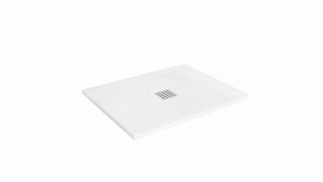 Купить Душевой поддон REA WHITE ROCK 80 X 100, цена 10240 грн — Prom.ua ...