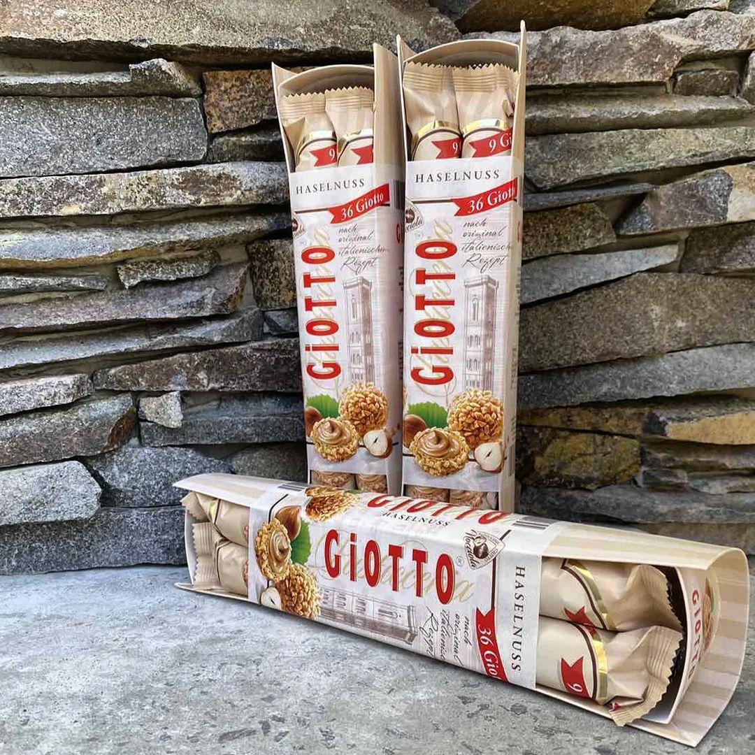 Купить Цукерки "Ferrero" Giotto Hazelnuss 154,8г, цена 130 ₴ — Prom.ua ...