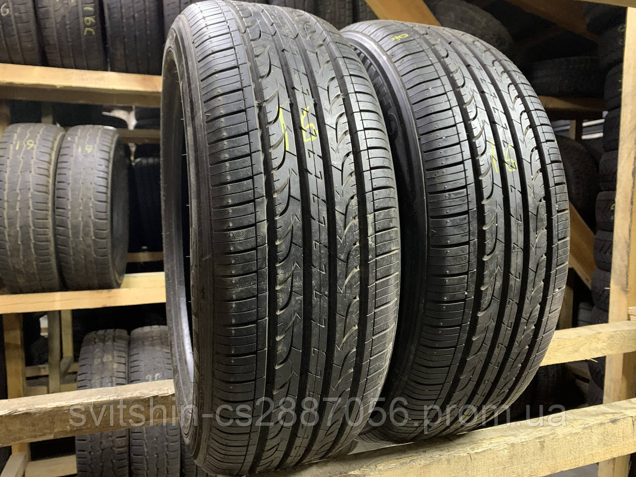Літні шини 205/55R17 91V Kumho Solus KH25 7.5мм 16рік (ID#1767259982 ...