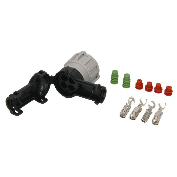 Купить Вилка-штекер на прицеп 4 контактная bajonet TRUCKLIGHT Ø24 мм ...