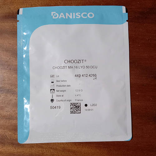 Мезофильная закваска Danisco MA14 , 50DCU на 1000 литров (ID#1767280933 ...