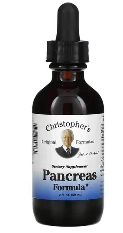 Christopher's Original Formulas, Pancreas Formula, Формула для поджелудочной железы, 2 унции (59 ...