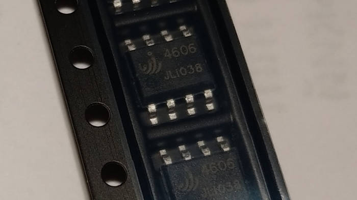 AO4606 MOSFET транзисторна збірка N+P-канал 30В 6.9А/6А SOP8 (ID#418701165), цена: 16.40 ...