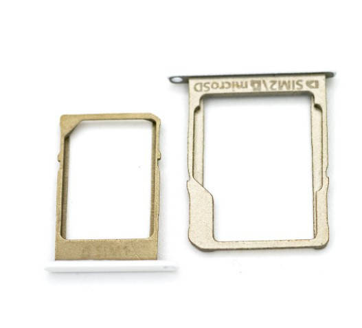 Holder sim card + microSD card Samsung A300F Galaxy A3 (One Sim) white ...