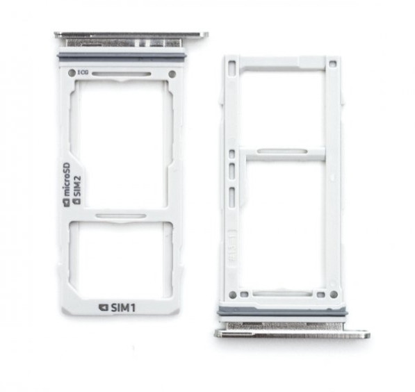 Sim Card Holder + MicroSD Card Samsung G975F Galaxy S10 Plus Dual Sim ...