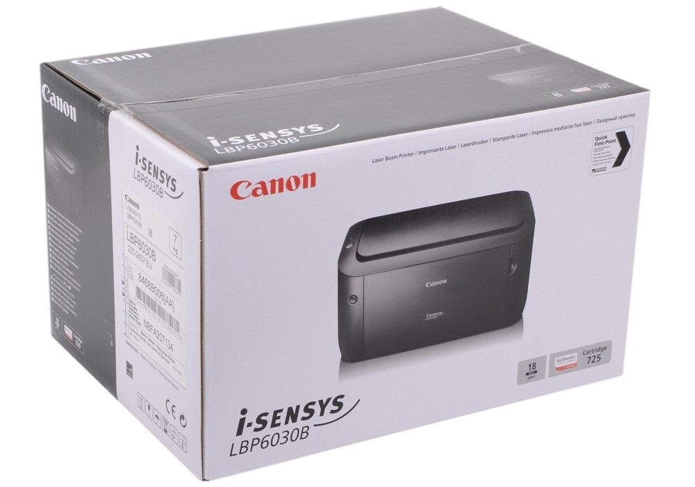 Купити Лазерний принтер Canon LBP-6030B [8468B006], ціна 6949 грн ...