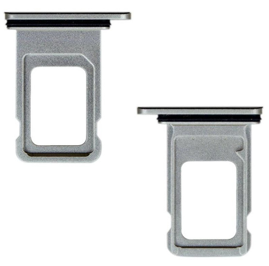 Holder Sim Card Apple IPhone 11 Dual Sim White — Купить Недорого на ...