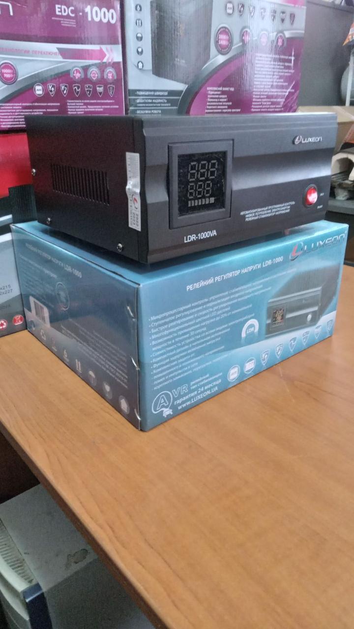 Релейний однофазний стабілізатор напруги Luxeon LDR-1000 (ID#321791442), ціна: 1914 ₴, купити на ...