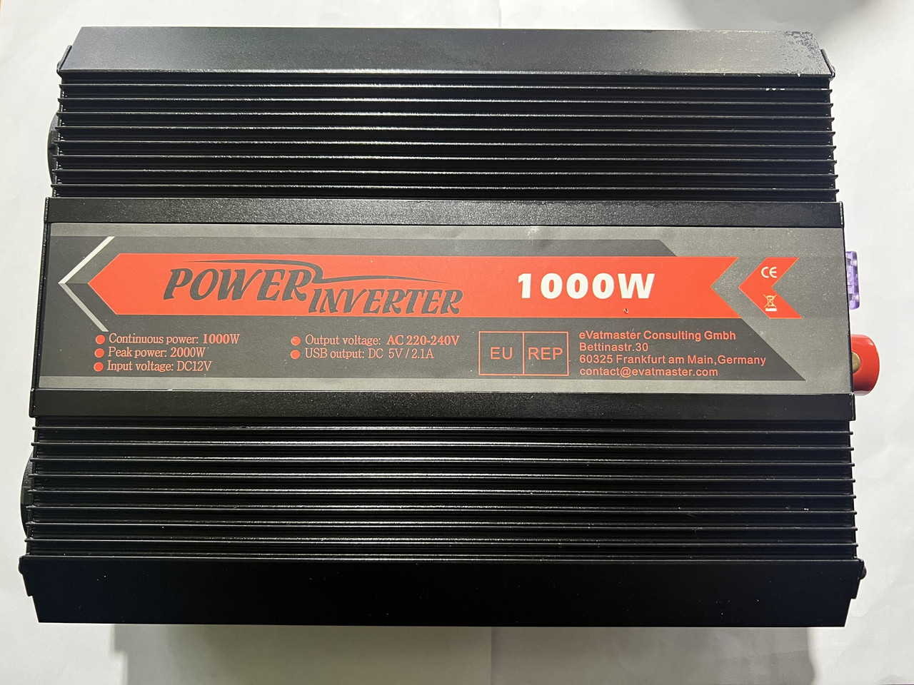 Инвентор Синусоидальный 12V 2000W (пиковая)/1000W (номинальная ...