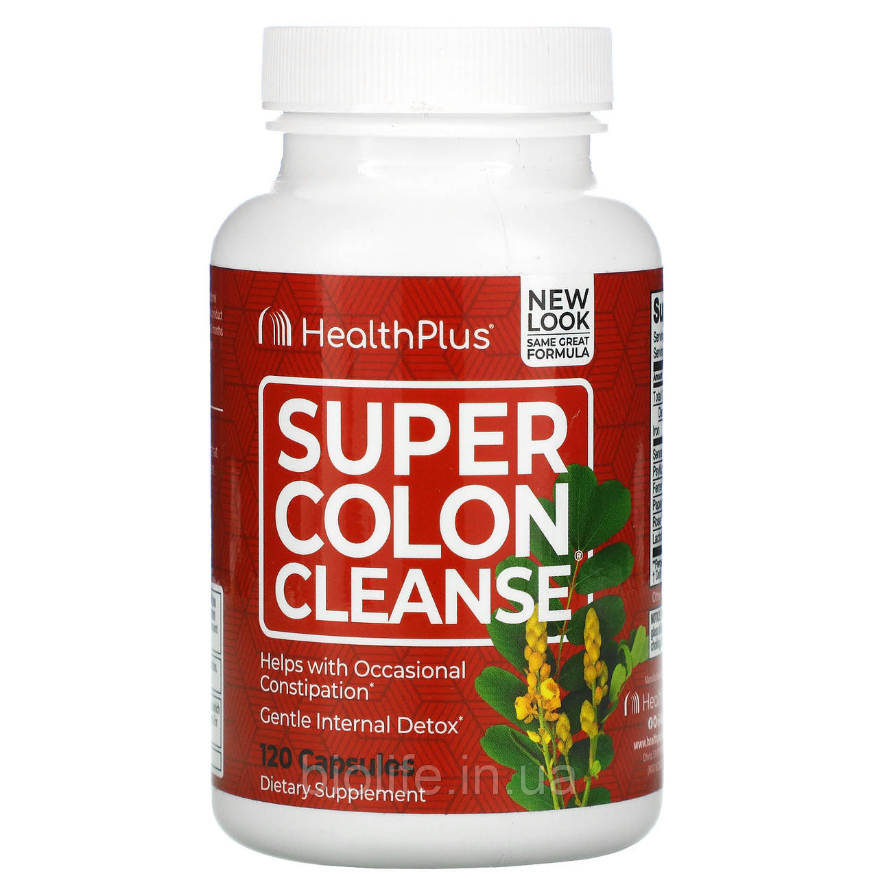 Health Plus, Super Colon Cleanse, 120 Капсул — Купить Недорого на Bigl ...