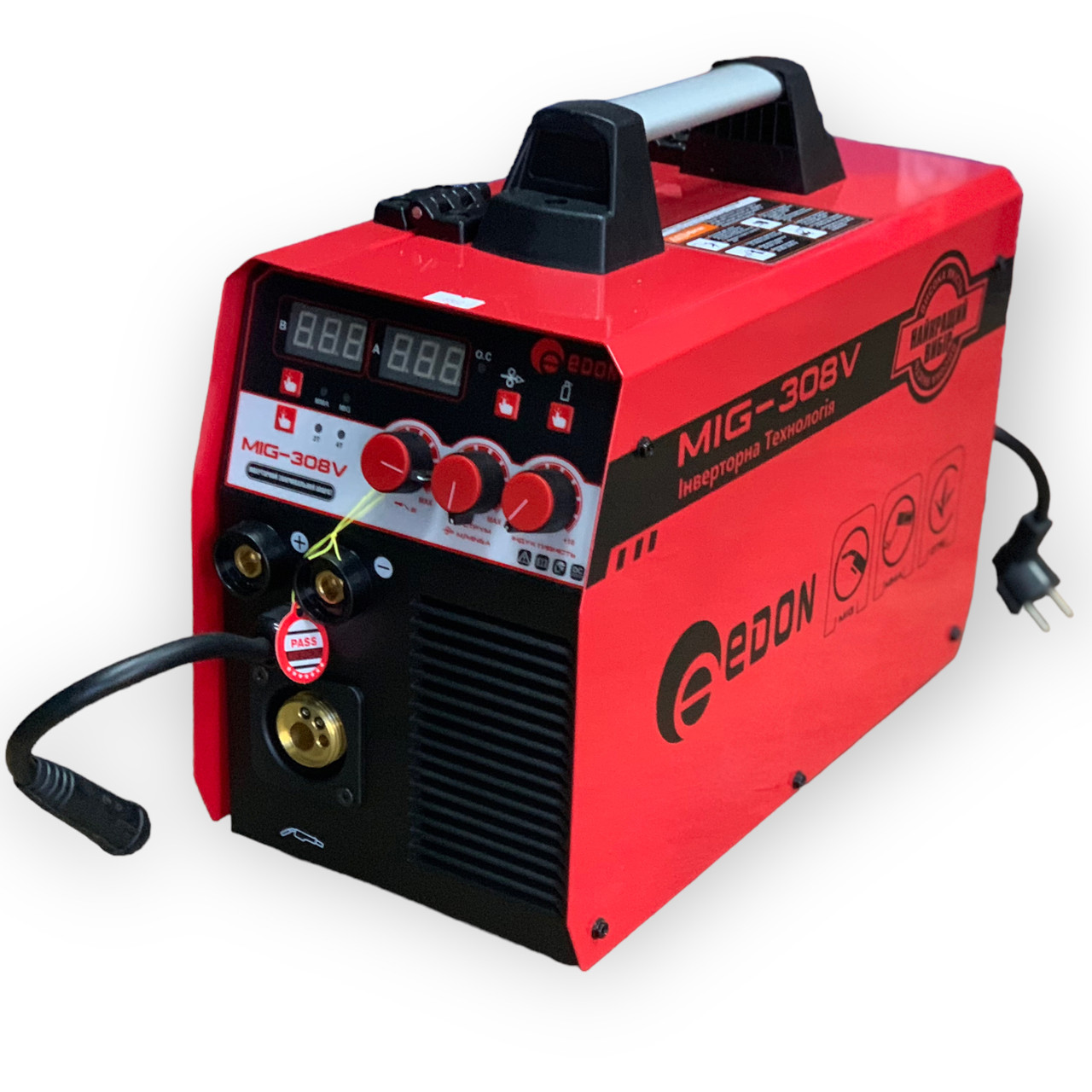 Зварювальний напівавтомат Edon MIG-308V MIG+MMA (ID#1770417649), цена: 9599 ₴, купить на Prom.ua