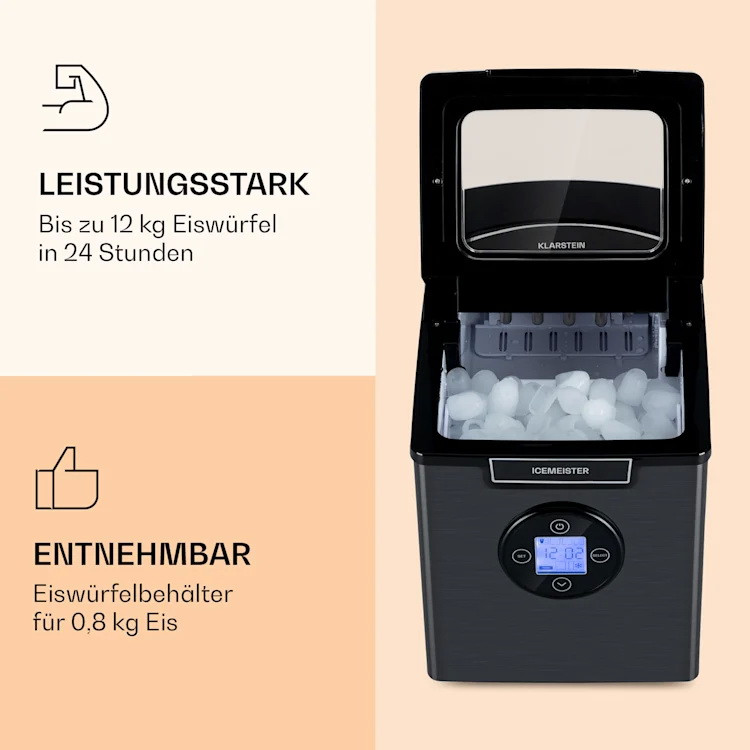 Купить УЦІНКА!!! Icemeister 2G, льодогенератор, 12 кг / 24 години, LCD ...