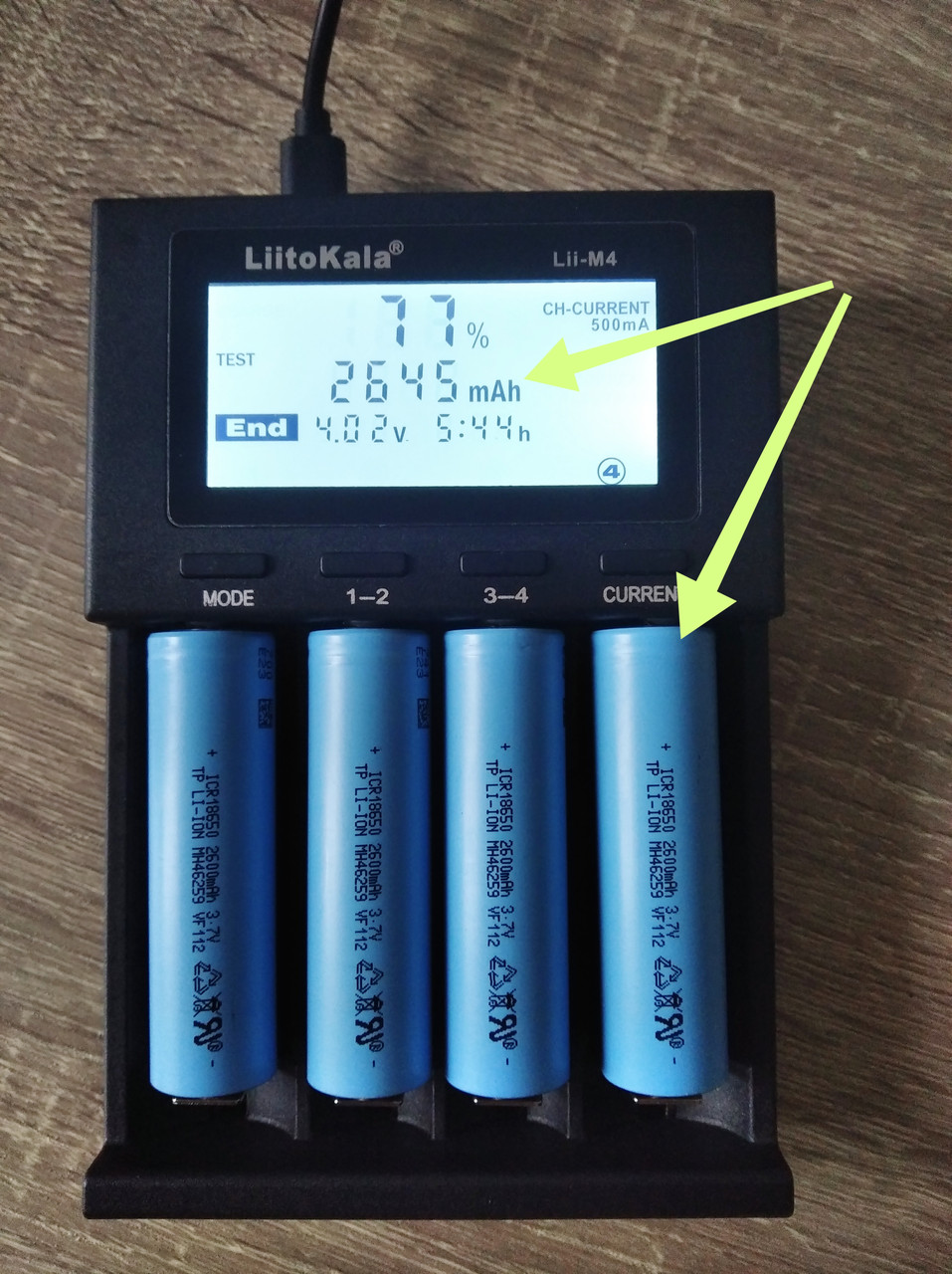 Купити Акумулятор Tenpower ICR18650-26HE Li-ion 2600mAh - 10A, ціна 170 ...